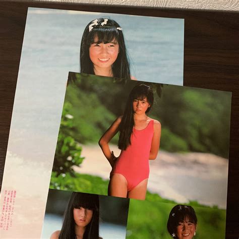 Beppin べっぴん 4号 1984年11月号 諏訪野しおり 切り抜き4ページ アートエンターテインメント