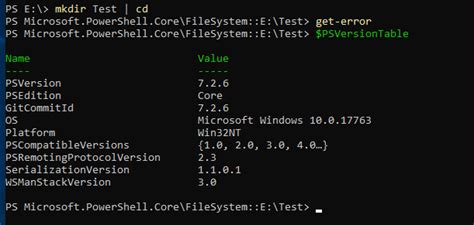 Output Redirect From Mkdir To Cd Shows Unexpected Internal Prefix