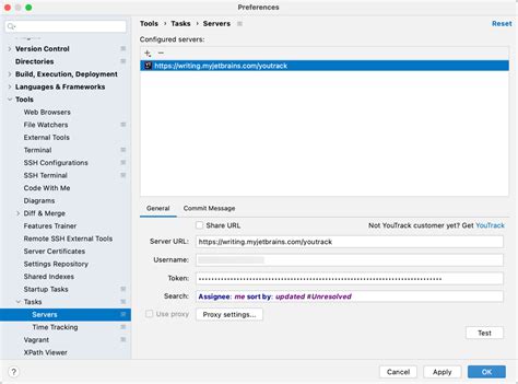Task Management YouTrack Server Documentation