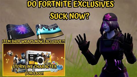 Do Fortnite Exclusives Suck Now Fortnite Battle Royale Youtube
