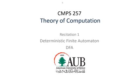 deterministic finite automaton cmps 257 recitation 1 fall 21 youtube