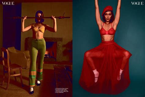 Bella Hadid Flashes NIPPLES As She Dares To Bare In Sheer Red Bra For