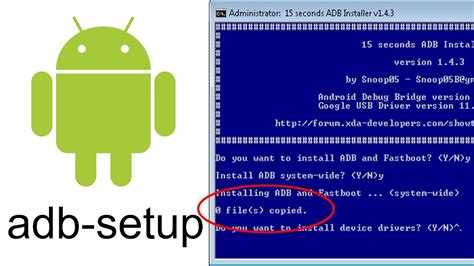 adb fastboot driver download and install on windows 10