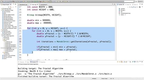 learn advanced c programming the fractal algorithm youtube