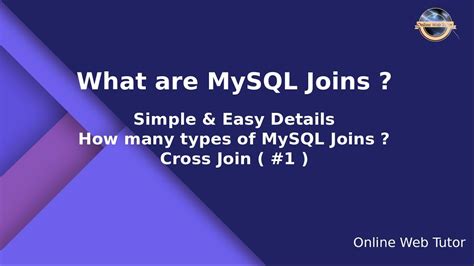 Joins In MySQL What Are Joins Easy Simple Concept Of Joins