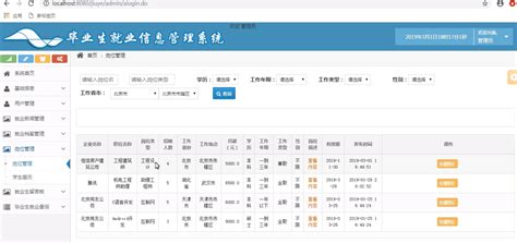 毕业生就业信息管理系统 ssm mysql 代码 数据库 文档 个人就业信息管理库 美好的未来232的博客 csdn博客