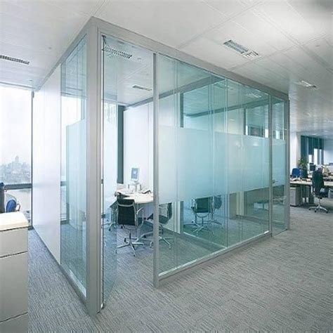 Plain Frosted Glass Partition Shape Rectangular Rs 180 Square Feet Id 18958883833