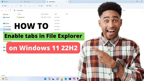 How To Enable Tabs In File Explorer On Windows 11 22H2 Enable Tabs