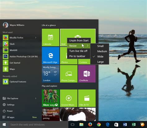 How To Use And Customize The Windows 10 Start Menu