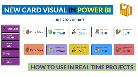 New Card Visual In Power BI June 2023 Update Power BI How To Use