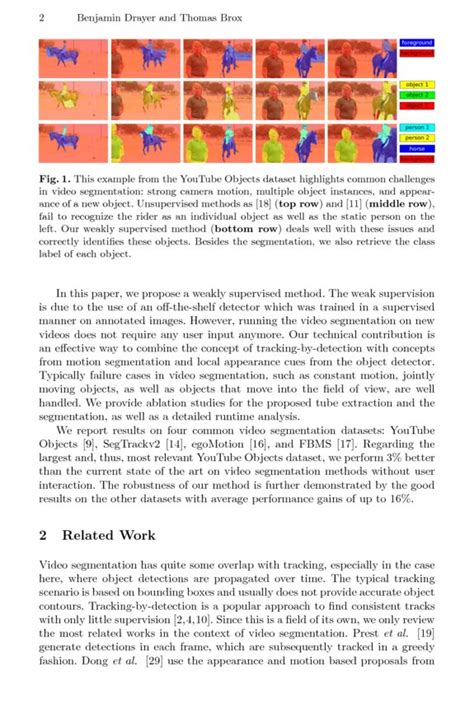 object detection tracking and motion segmentation for object level video segmentation deepai