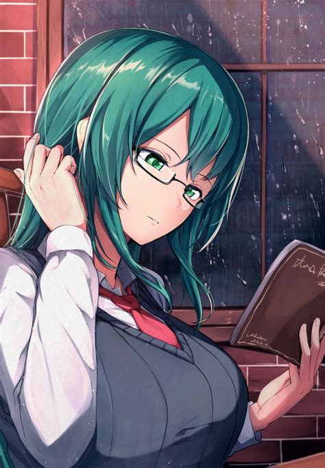Pin By W A Rarcher On Glasses R Kuwaii Girls With Glasses Anime Glasses