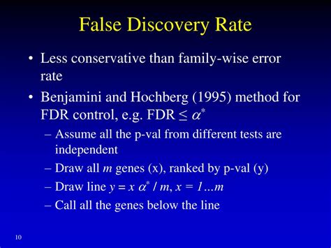ppt differential expression analysis multiple hypotheses testing powerpoint presentation id