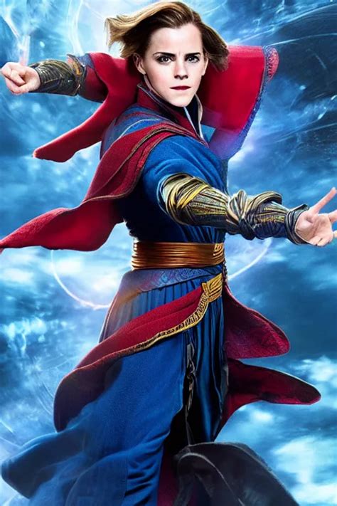 Emma Watson As Doctor Strange Hyper Realistic Stable Diffusion Openart