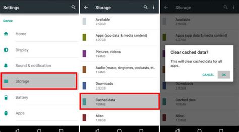 3 Quick Ways To Clear App And System Cache On Android