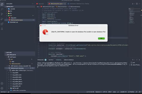 java problem in loading or registering sqlite jdbc driver stack overflow