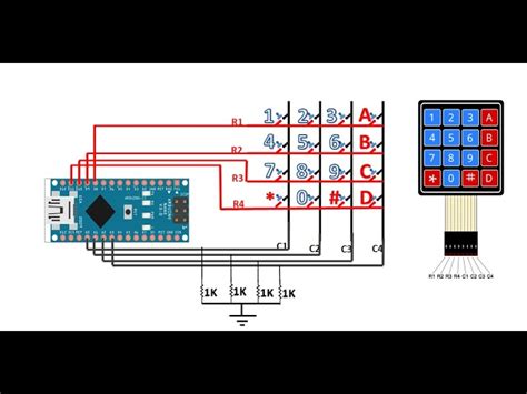 Keypad Interfacing With Arduino 4x4 4x3 With Lcd 56 Off