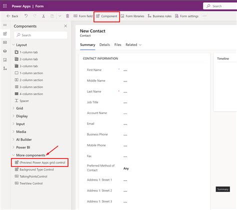 Adding Editable Grid Using The New Power Apps Grid Control In Model