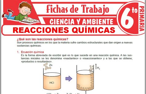 Tipos De Reacciones Quimicas Abc Fichas Images 12512 The Best Porn