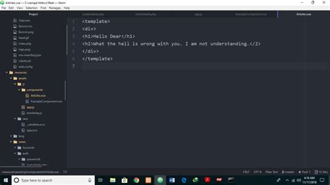 why is vue js not showing anything in laravel 5 6 stack overflow hot sex picture