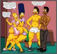 Post Bart Simpson Bynshy Carl Carlson Lenny Leonard Marge