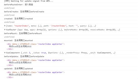 javascript vue2 0生命周期及路由导航守卫 个人文章 segmentfault 思否