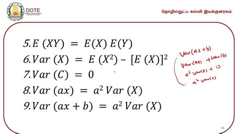 unit 1 lecture 5 mathematical expectation of discrete random variable youtube