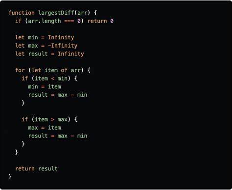 javascript bfe dev前端刷题 107 找到最大的差 个人文章 segmentfault 思否