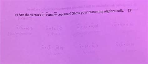 solved 11 given uˉ [−2 −1 2] vˉ [1 −1 −4] and wˉ [4 3 −2]