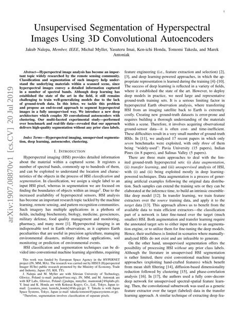 pdf unsupervised segmentation of hyperspectral images using 3d dokumen tips