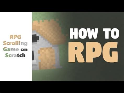 RPG Scrolling Game On Scratch Ll Tutorial YouTube