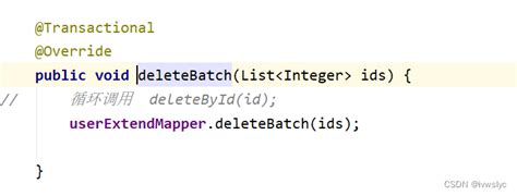 springboot中批量删除 springboot 批量删除一般是循环删除还是直接一批删除 csdn博客