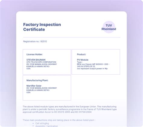 Inspection Certificate OCR Automated Workflows