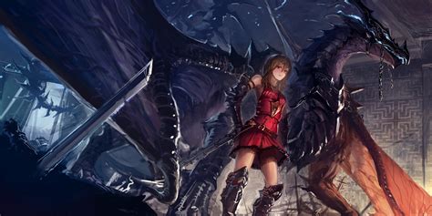 Hintergrundbilder Fantasiekunst Wegschauen Lange Haare Anime Mädchen Brünette Minikleid