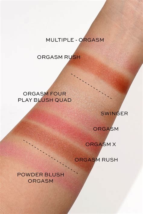 Nars Orgasm Collection Spring 2023 The Beauty Look Book