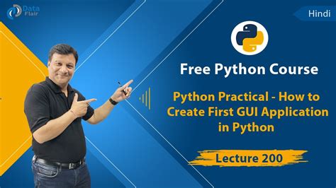 Python Practical How To Create First GUI Application In Python With