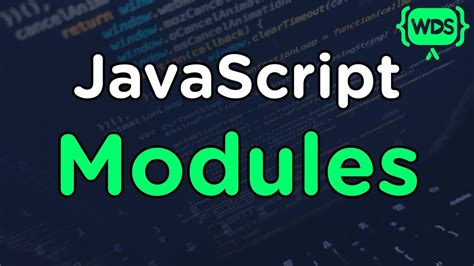 javascript es6 modules youtube