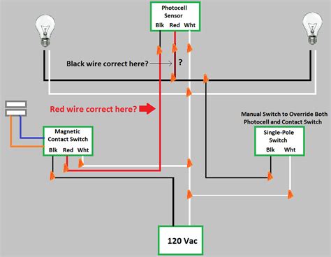 How To Wire Photocell Diagram