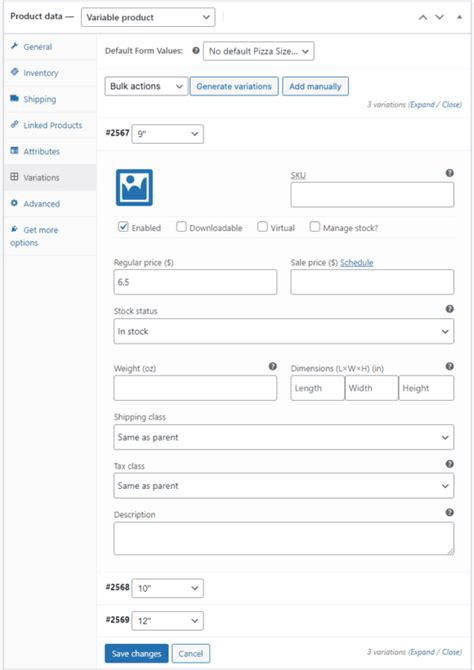 Guide To Easily Manage Bulk Variations In WooCommerce