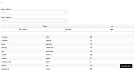 react table custom filtering multiple values filter codesandbox