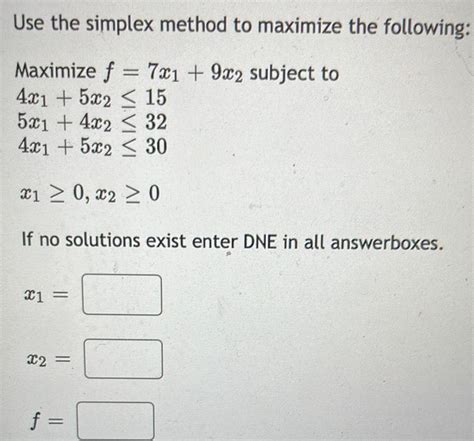 [answered] use the simplex method to maximize the following maxim math kunduz