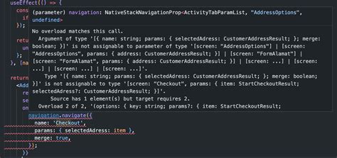 Typescript Report No Overload Matches This Call Error When