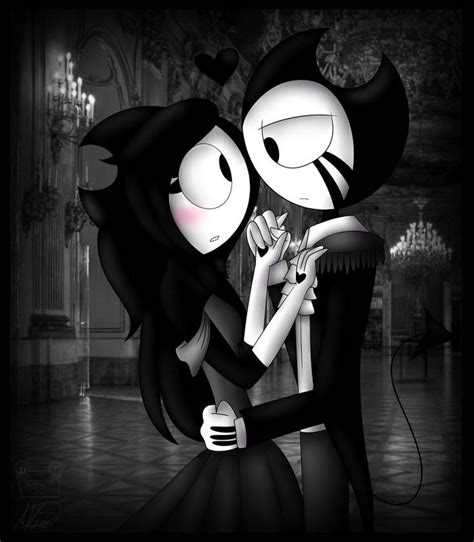 Demons Dancing Ink Bendy And Ink Brenda By Vocaloid121 On Deviantart Bendy And The Ink