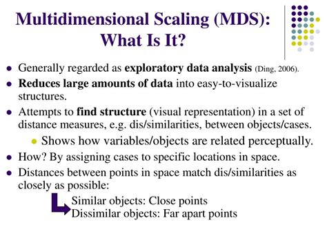 PPT Multidimensional Scaling MDS PowerPoint Presentation Free