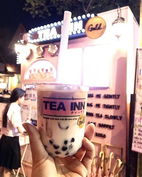 Repost pb nozomi Tea Inn bubble tea ราน cute มาก ราคาเรมตนคอ 20