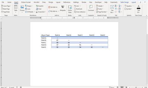 how to format word tables using table styles and quick tables