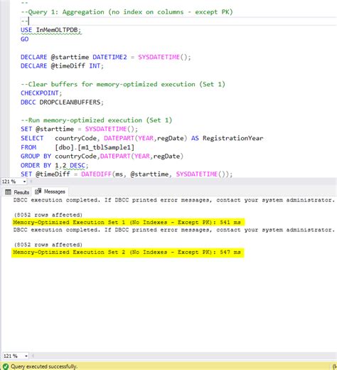 Using Indexes In SQL Server Memory Optimized Tables Coding Sight