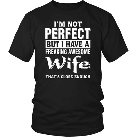I Have A Freaking Awesome Wife Freaking Awesome Husband Shirts Wife