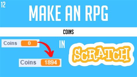 Scratch How To Make An RPG Part 12 Coins YouTube