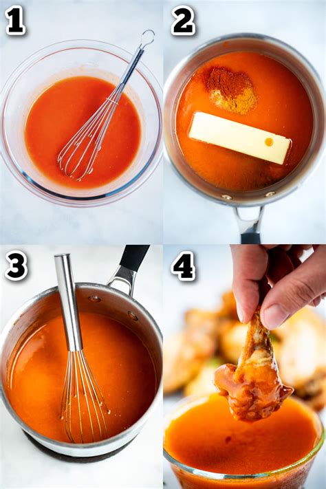 Homemade Buffalo Wing Sauce • Dishing Delish